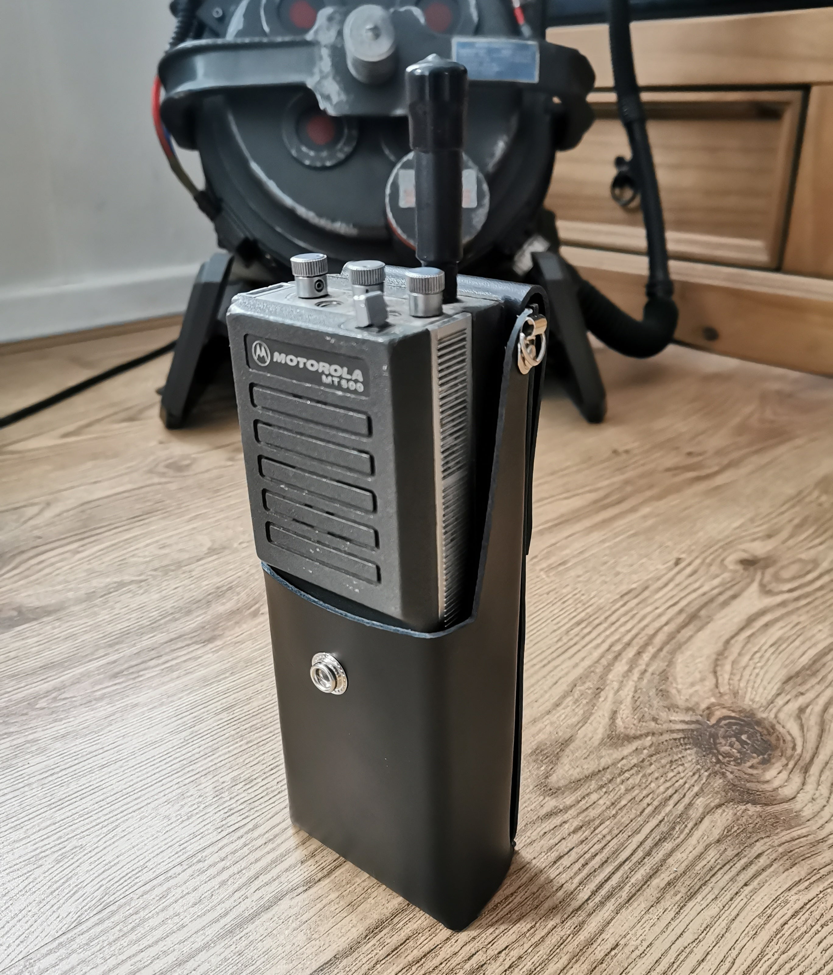 Ghostbusters Motorola MT500 radio leather holster – DoRayEgons